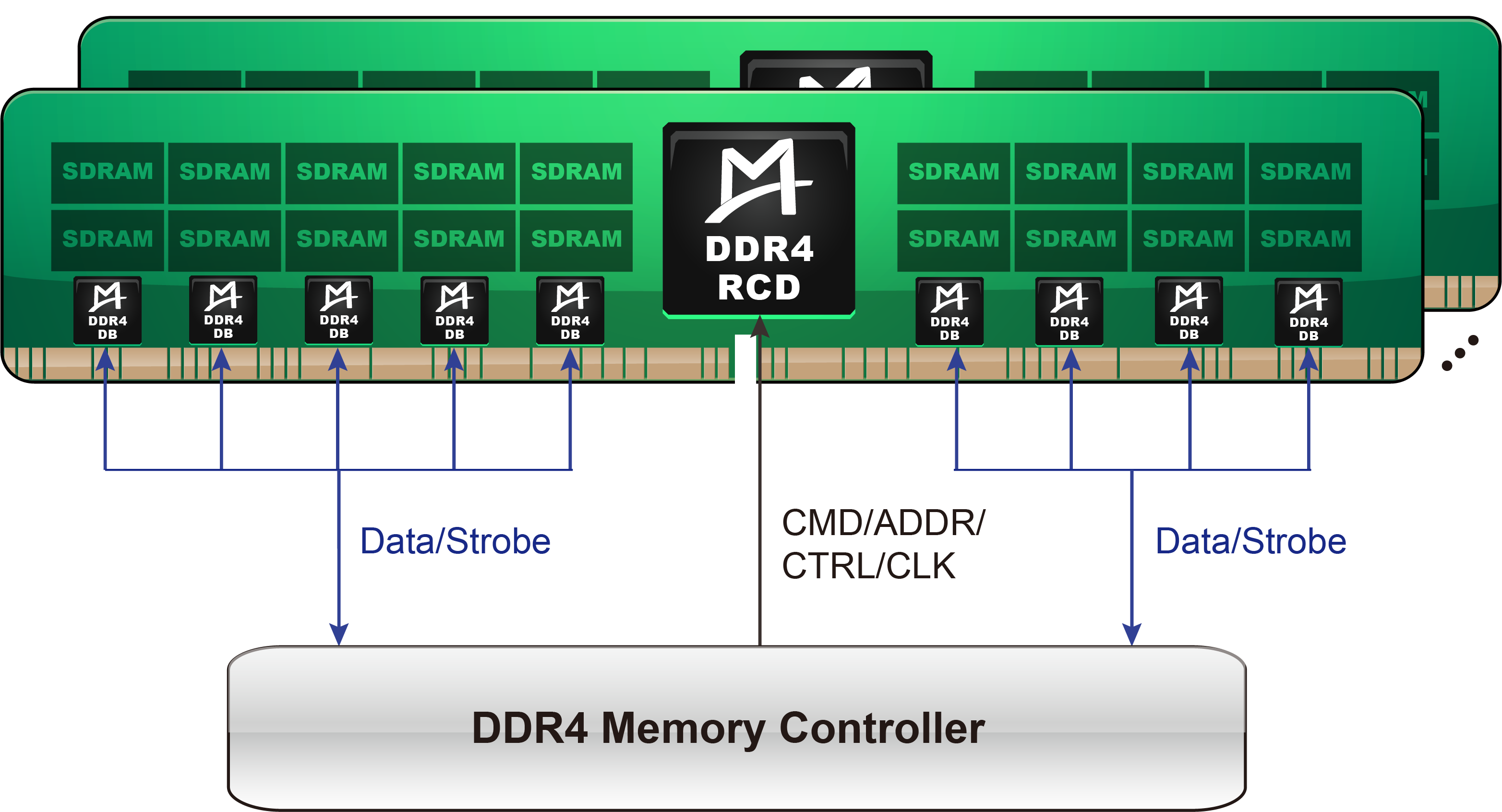 M88DR4DB02P/M88NR4DB02P (Gen2 Plus DDR4 DB) | Montage Technology